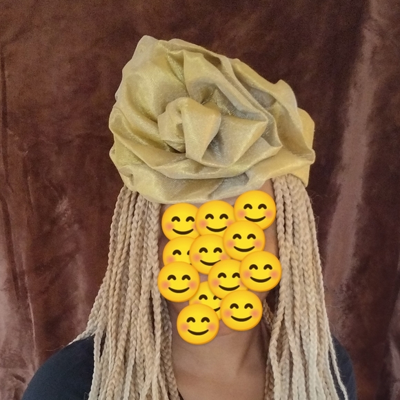 Other | Gold Gele Cap West African Crown Hat | Poshmark